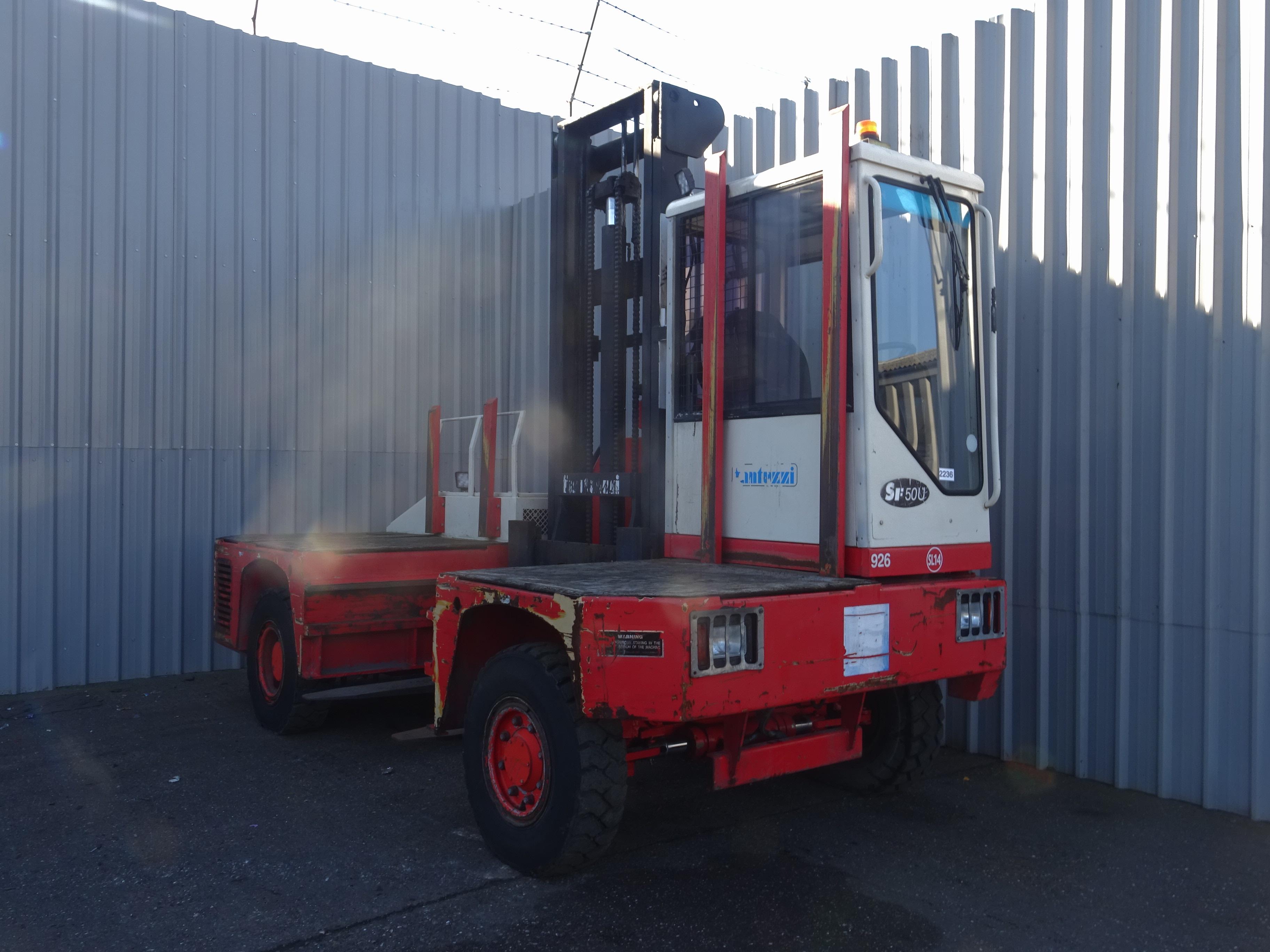 Fantuzzi SF.50U Used Side Loader Forklift (#2236)