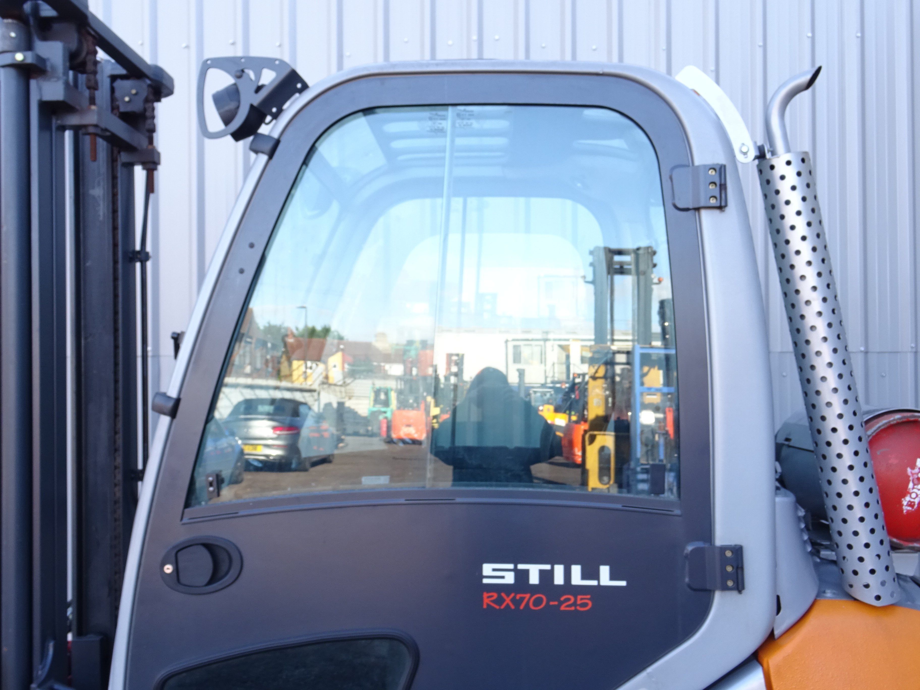 STILL RX70-25. USED GAS FORKLIFT TRUCK #1600