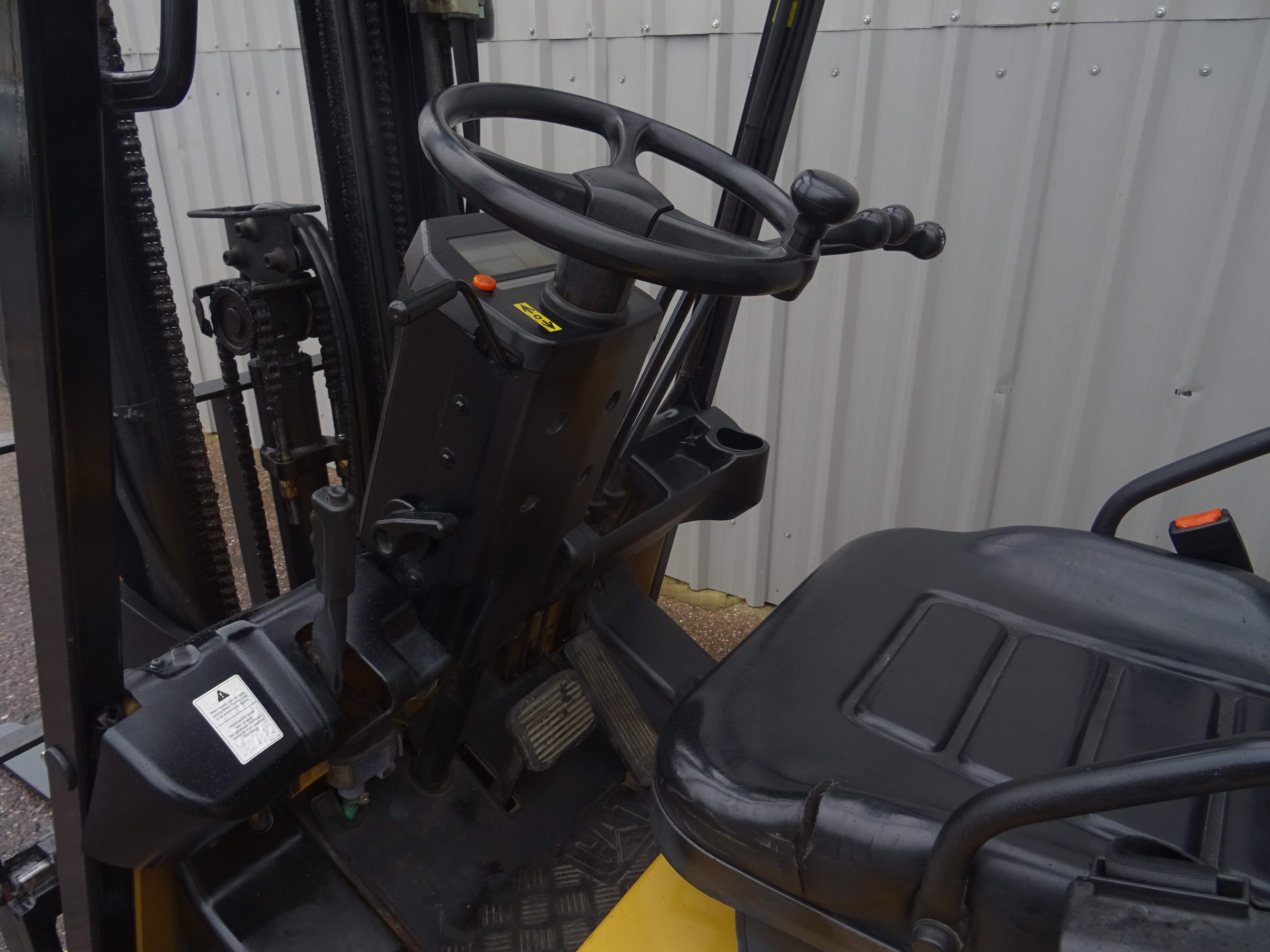 CAT EP16KT Used 3 Wheel Electric Forklift (#2786)