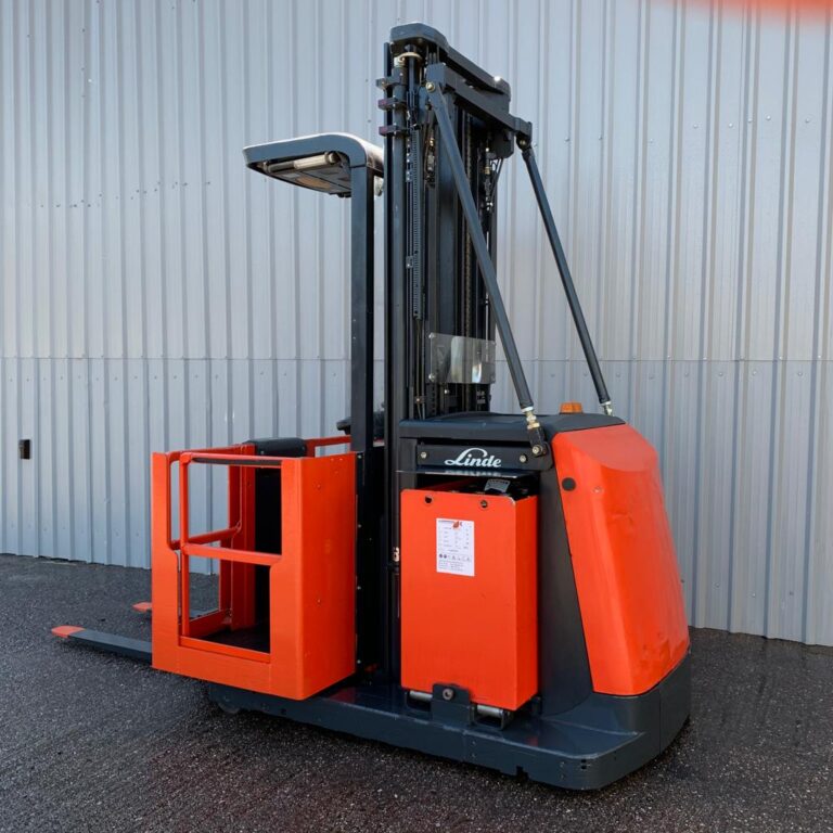 LINDE V12 Used Electic Forklift Man Up Order Picker (#2841)