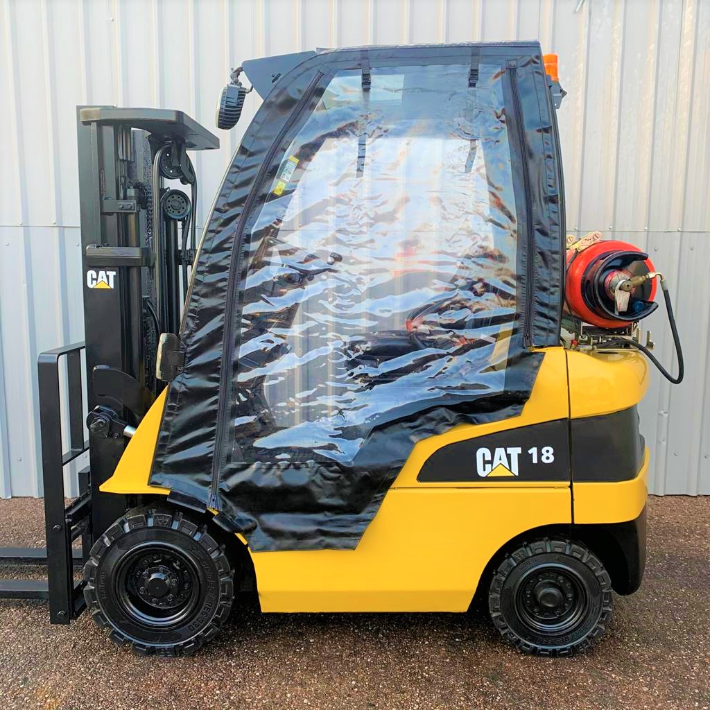 CAT GP18N USED GAS FORKLIFT (#3047)