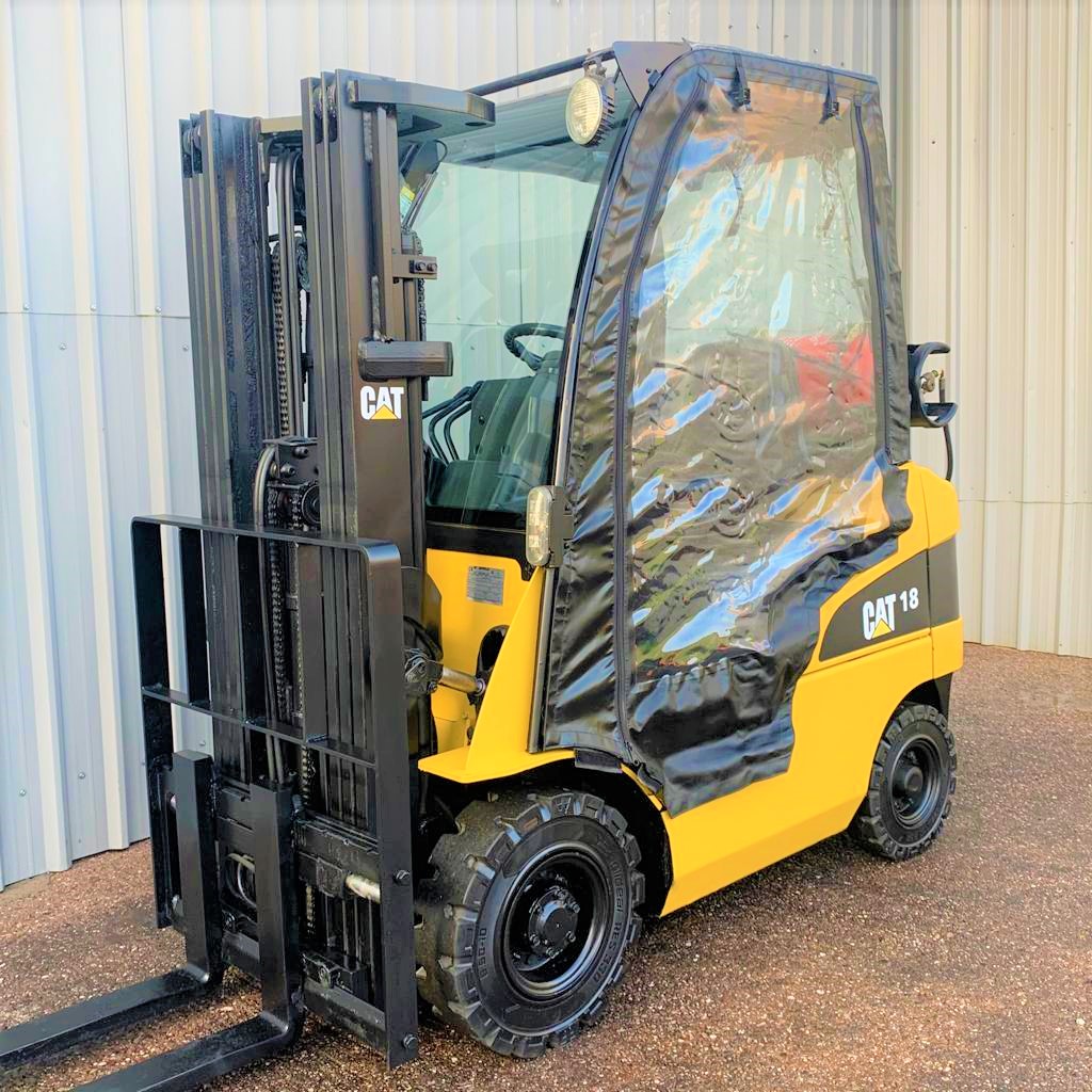 CAT GP18N USED GAS FORKLIFT (#3047)
