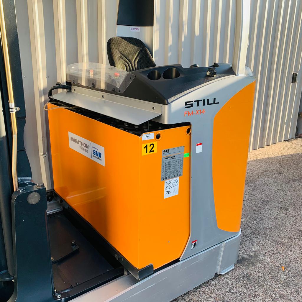 STILL G-FM-X14 USED REACH FORKLIFT TRUCK (#3390)