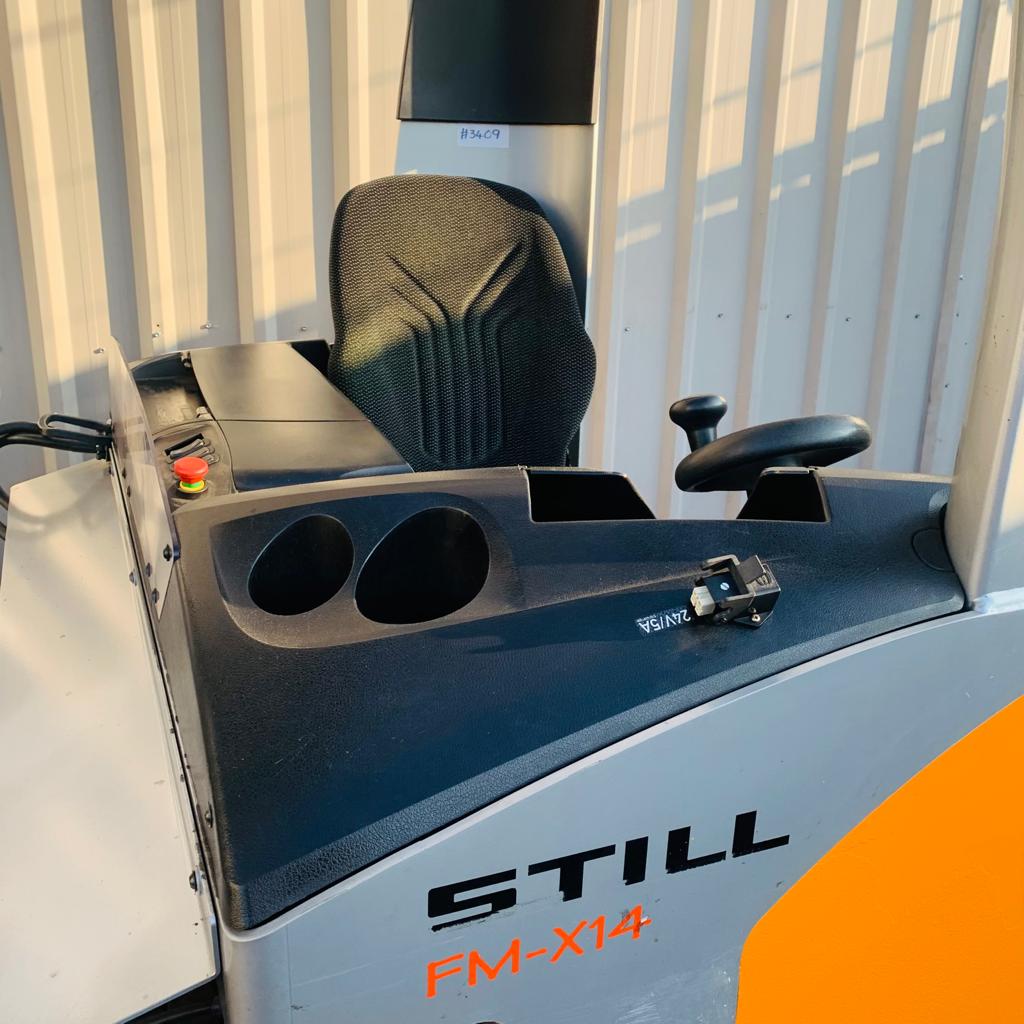 STILL G-FM-X14 USED REACH FORKLIFT TRUCK (#TBC26)