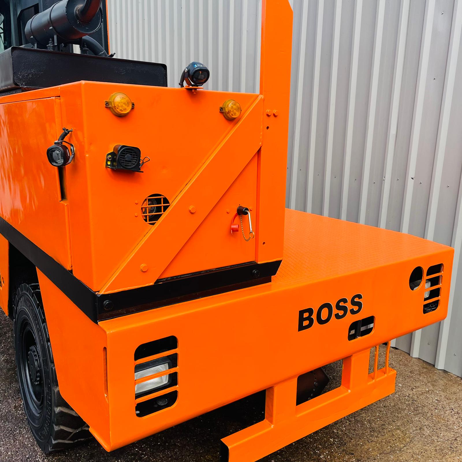 BOSS 556 USED SIDELOADER FORKLIFT (#3475)