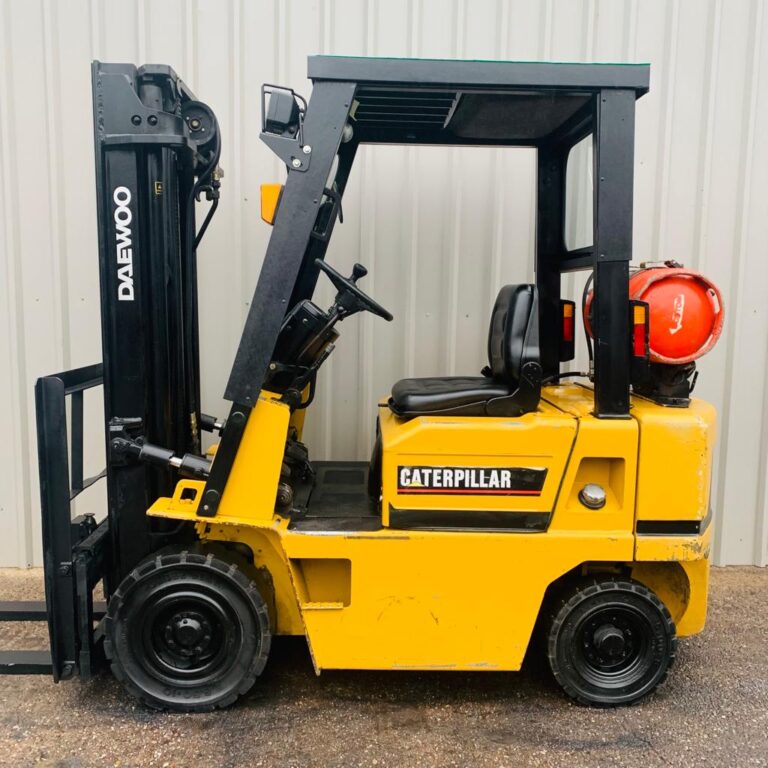 DAEWOO / CAT G18s USED GAS FORKLIFT (#3797)