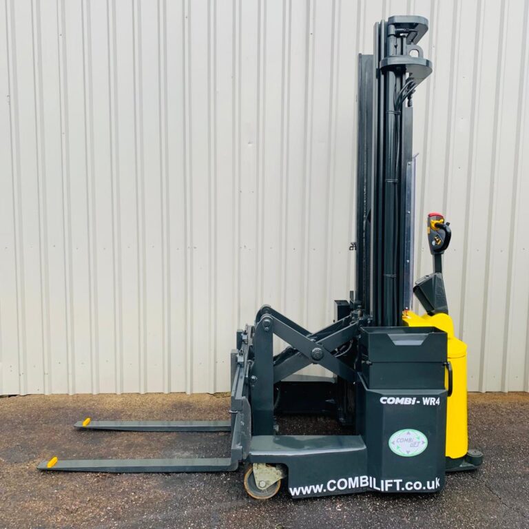 COMBILIFT WR4 USED ELECTRIC FORKLIFT PANTAGRAPH FORKS (#3836)