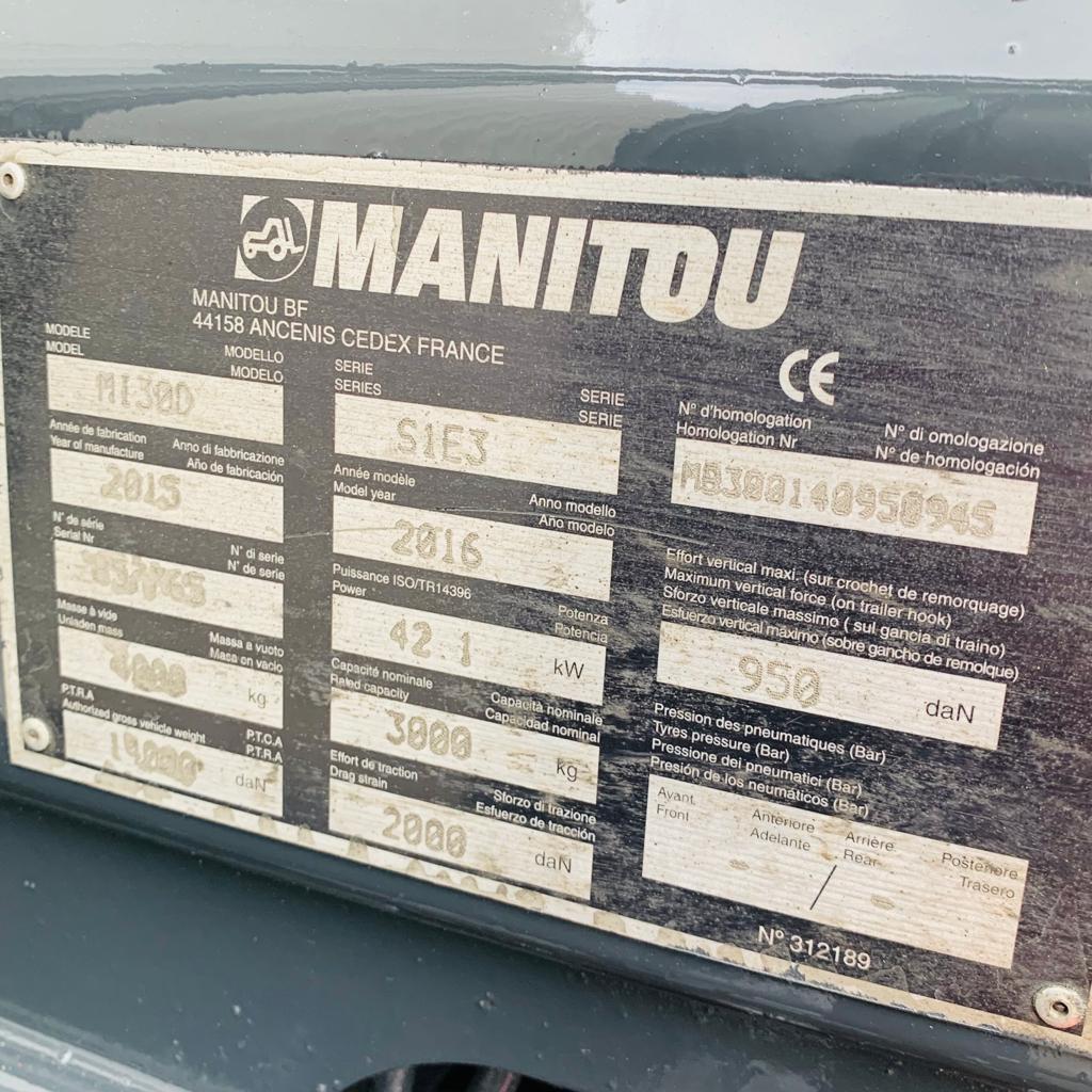 MANITOU MI30D USED DIESEL FORKLIFT (#4324)