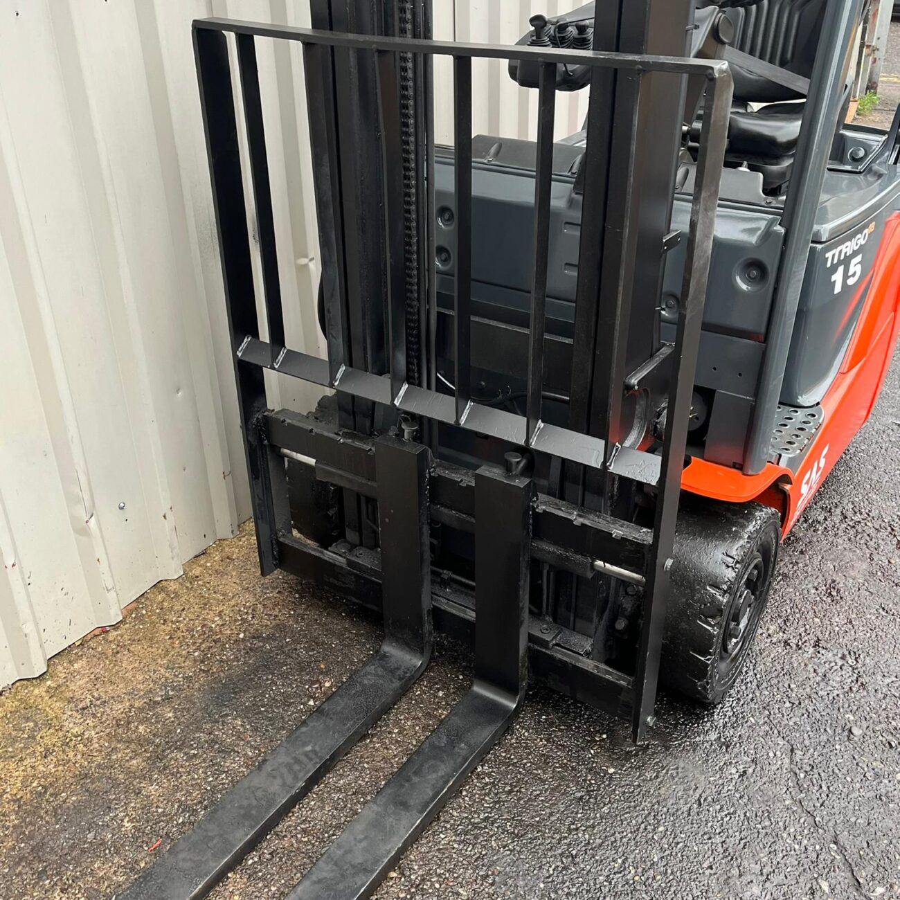 TOYOTA 8FBE15T USED 3 WHEEL ELECTRIC FORKLIFT (#4436)