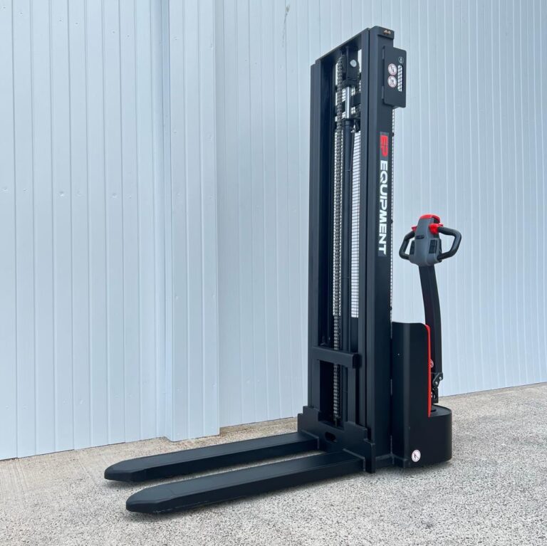 LITHIUM ELECTRIC PALLET TRUCK STACKER EP ESL122 - 3000MM - 1200KGS