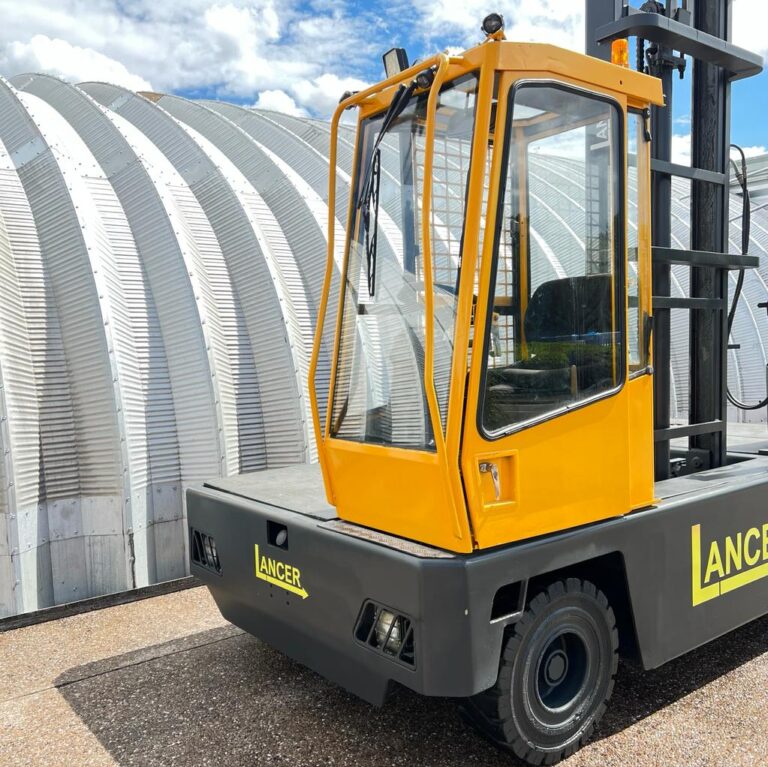 BAUMANN HX40/12/45 USED SIDELOADER FORKLIFT - 5000MM LIFT (#1)