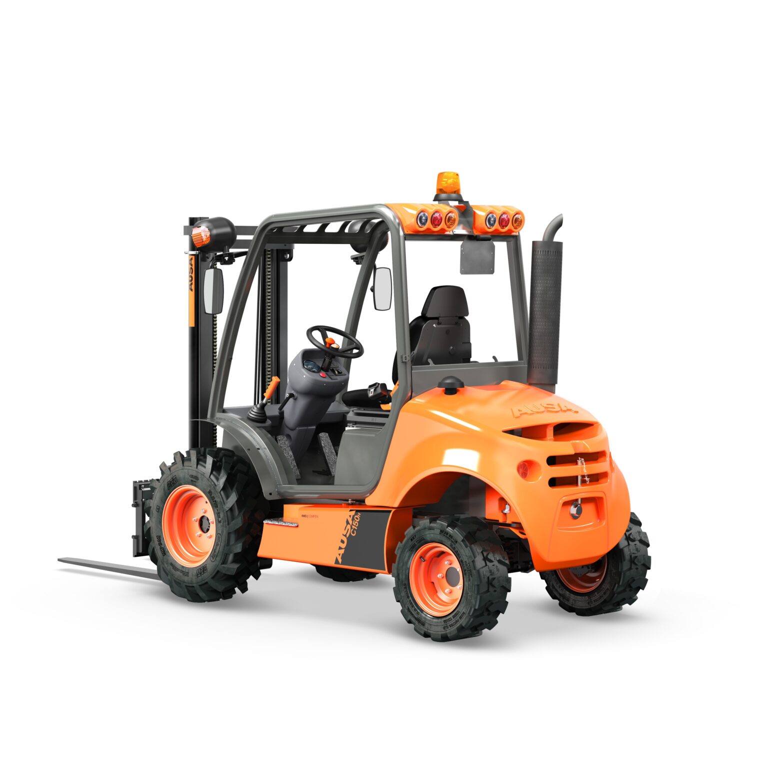AUSA C150H 2WD ROUGH TERRAIN FORKLIFT - DUPLEX