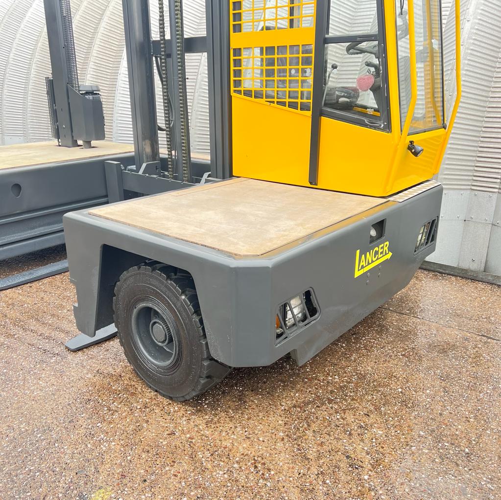 BAUMANN HX40/12/45 USED SIDELOADER FORKLIFT - 5000MM LIFT (#5116)