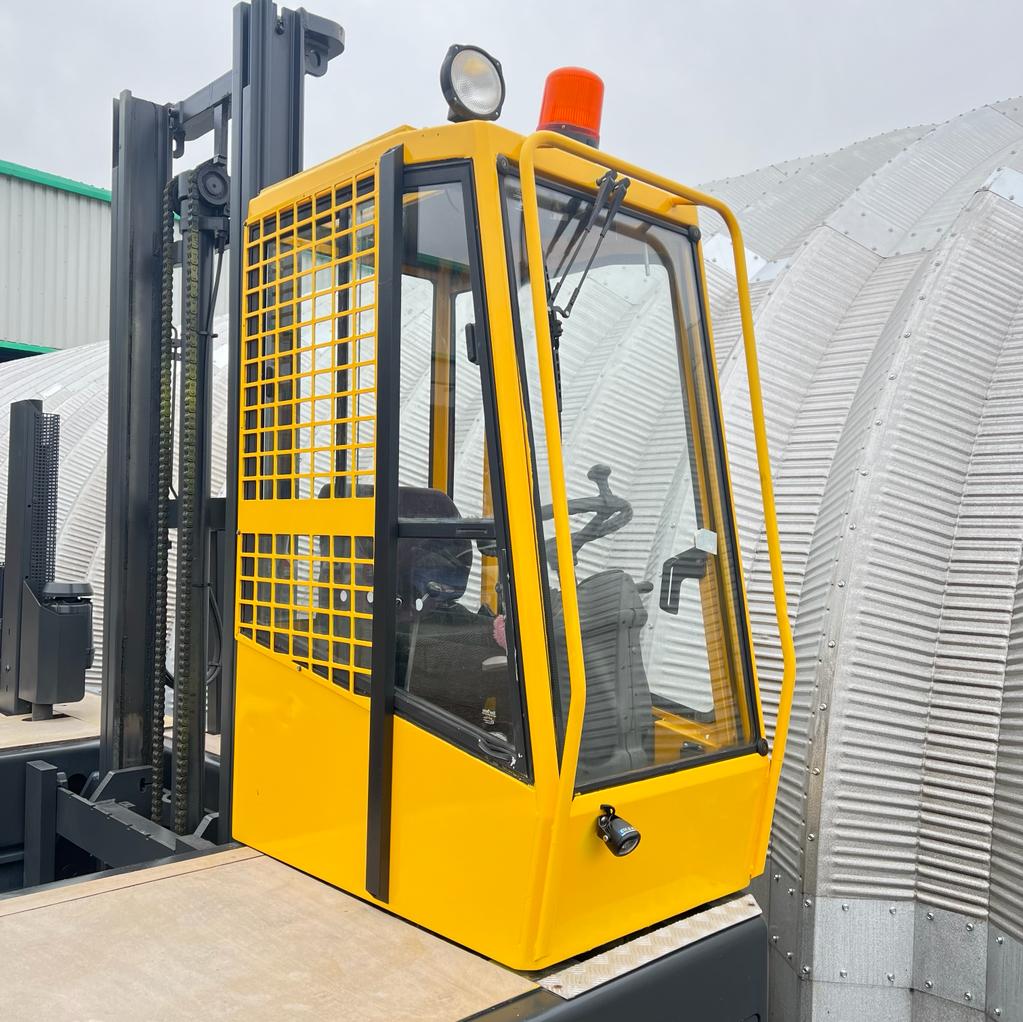 BAUMANN HX40/12/45 USED SIDELOADER FORKLIFT - 5000MM LIFT (#5116)