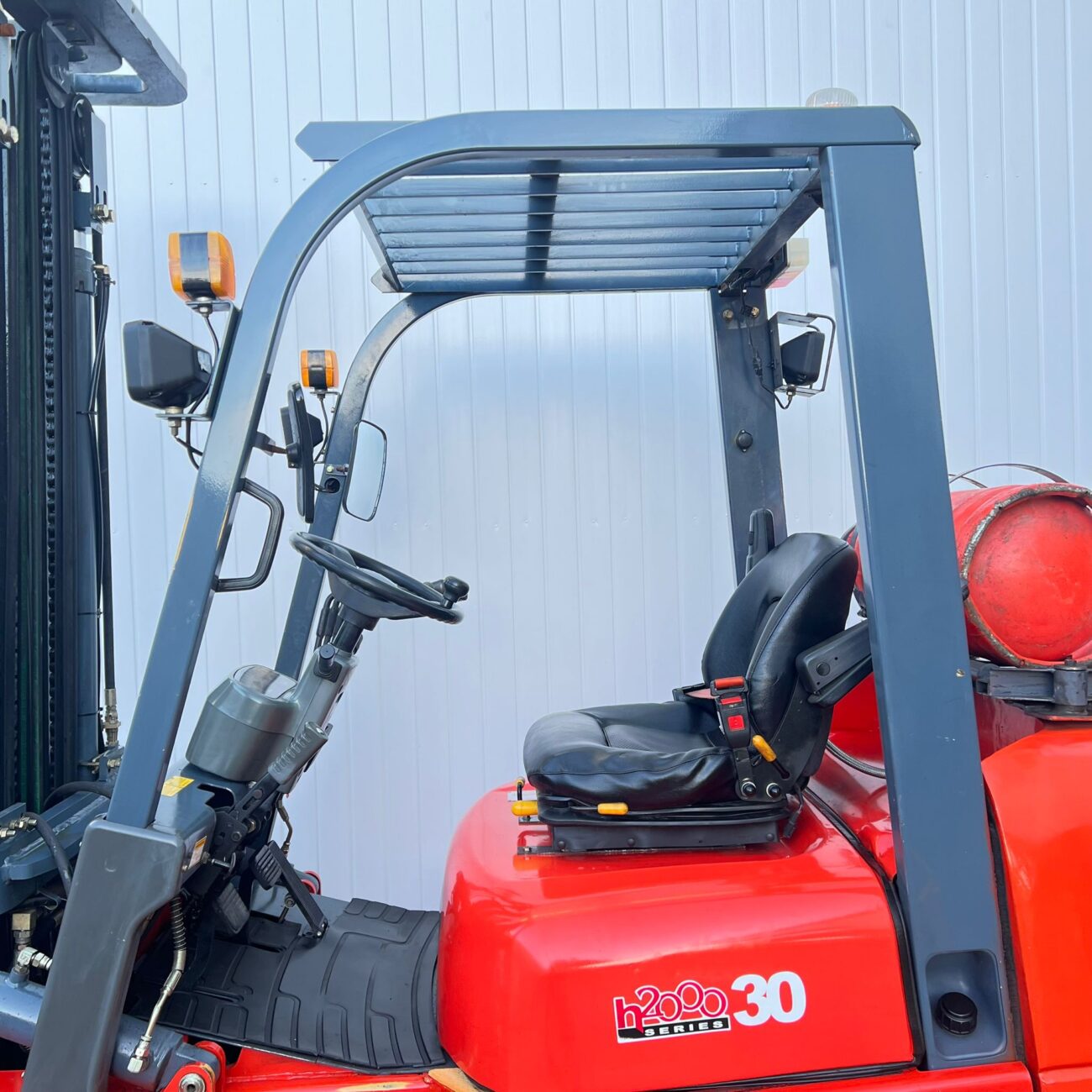 HELI HFG30 USED COMPACT GAS FORKLIFT - 5400MM LIFT (#5210)