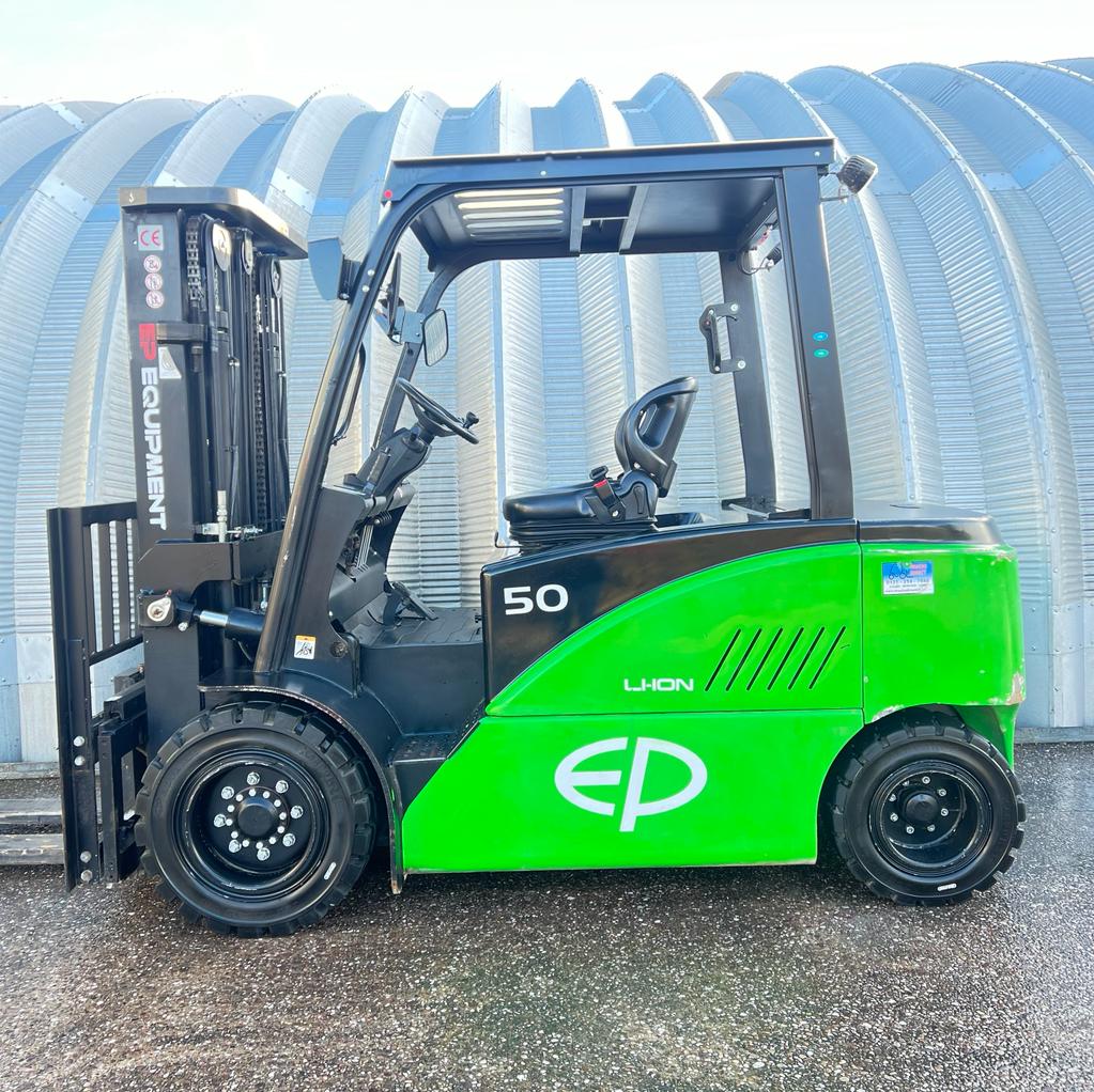 EX DEMO EP CPD50F8 Lithium Electric Forklift - 5000kgs - 4500MM LIFT