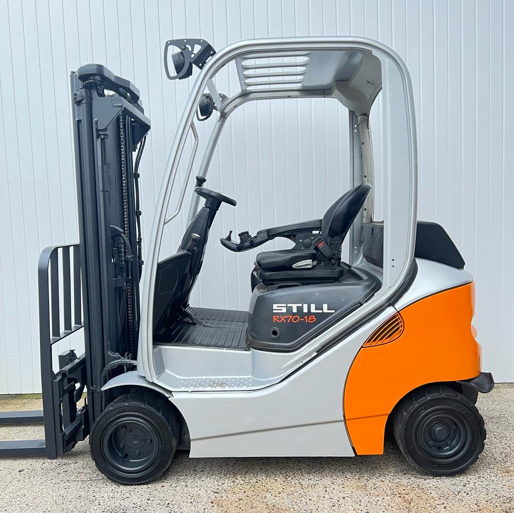 STILL RX70-18T. USED DIESEL FORKLIFT - 4450MM Lift (#5298)