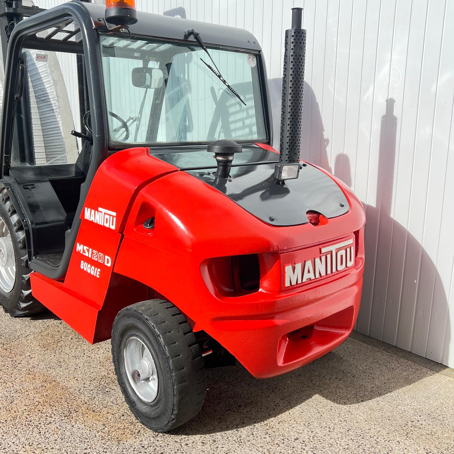 MANITOU MSI20D USED 2 WHEEL DRIVE ROUGH TERRAIN FORKLIFT - 3300MM LIFT ...