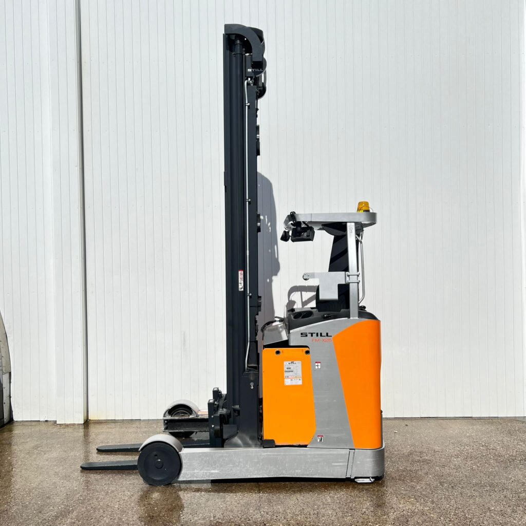 STILL FMX25 USED REACH FORKLIFT TRUCK - FORK CAMERA SYSTEM - 9500MM ...