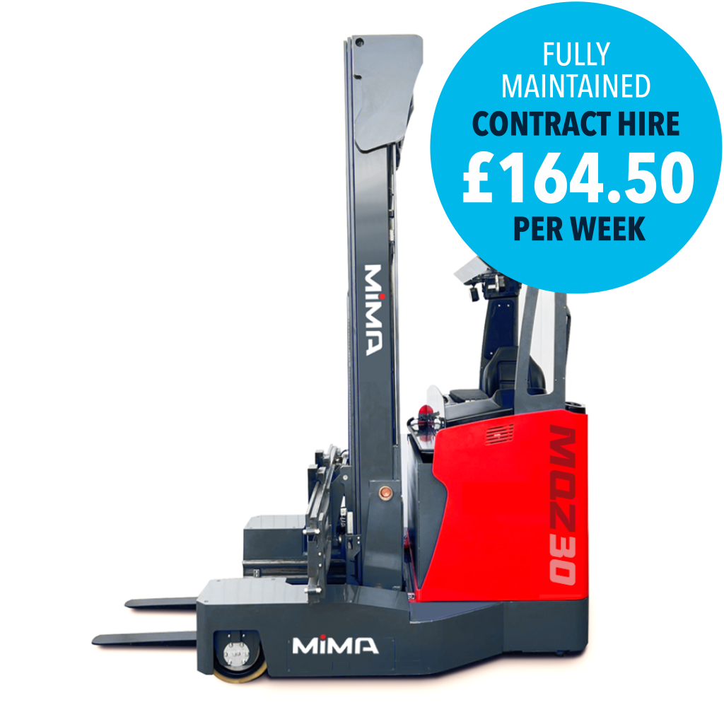 New MiMA MQZ30 Lithium Multi-Directional Reach Truck 5.0m To 8.5m Lift ...
