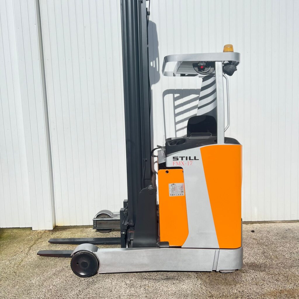 STILL FMX17 USED REACH FORKLIFT TRUCK - 8600MM LIFT - (#5776)