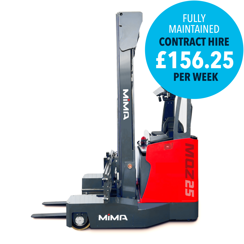Multi-Directional Reach Truck New Lithium MiMA MQZ25 - 5.0m To 8.5m ...