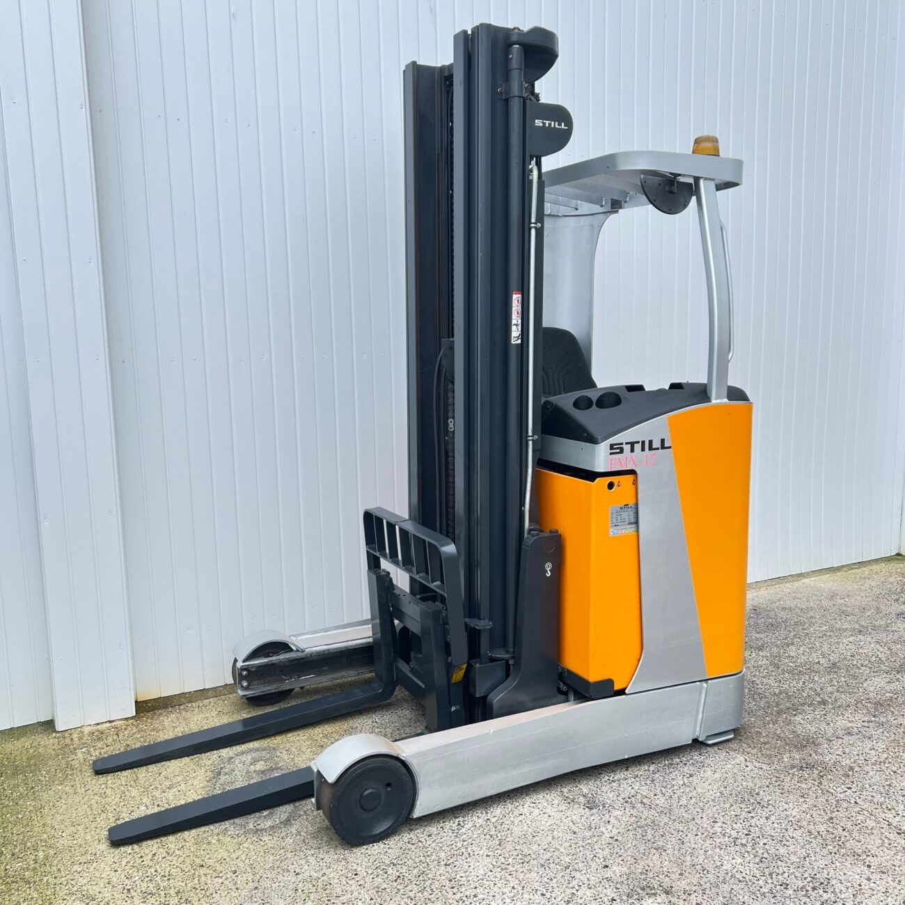 STILL FMX17 USED REACH FORKLIFT TRUCK - 5900MM LIFT - (#5853)