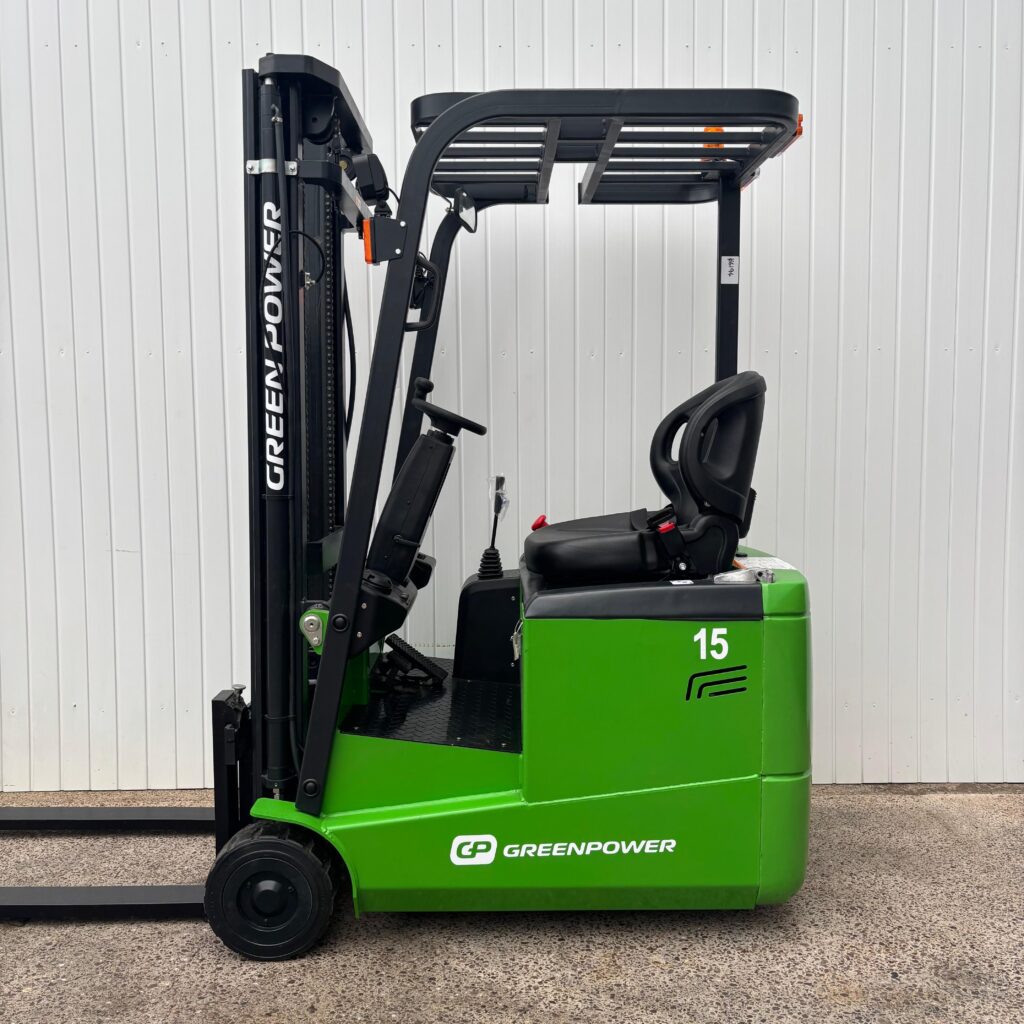 New GREENPOWER Eco 15e Electric Forklift - 3.0m or 4.5m Lift - 1500kgs ...