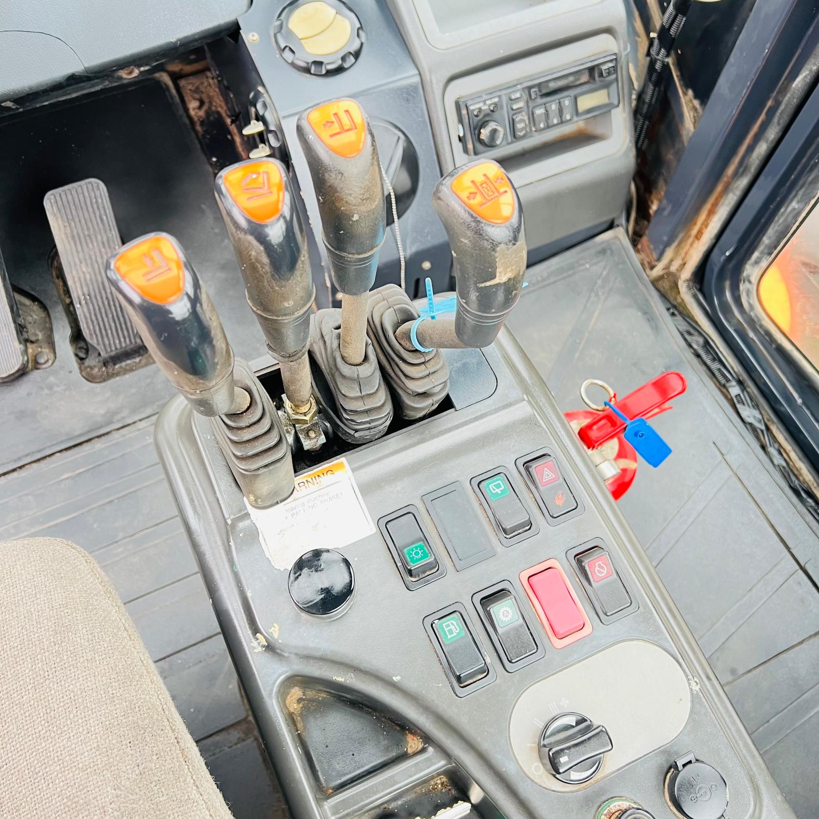 Doosan D110-S Used Diesel Forklift - 6000mm Lift - 11,000kgs - Full cab ...