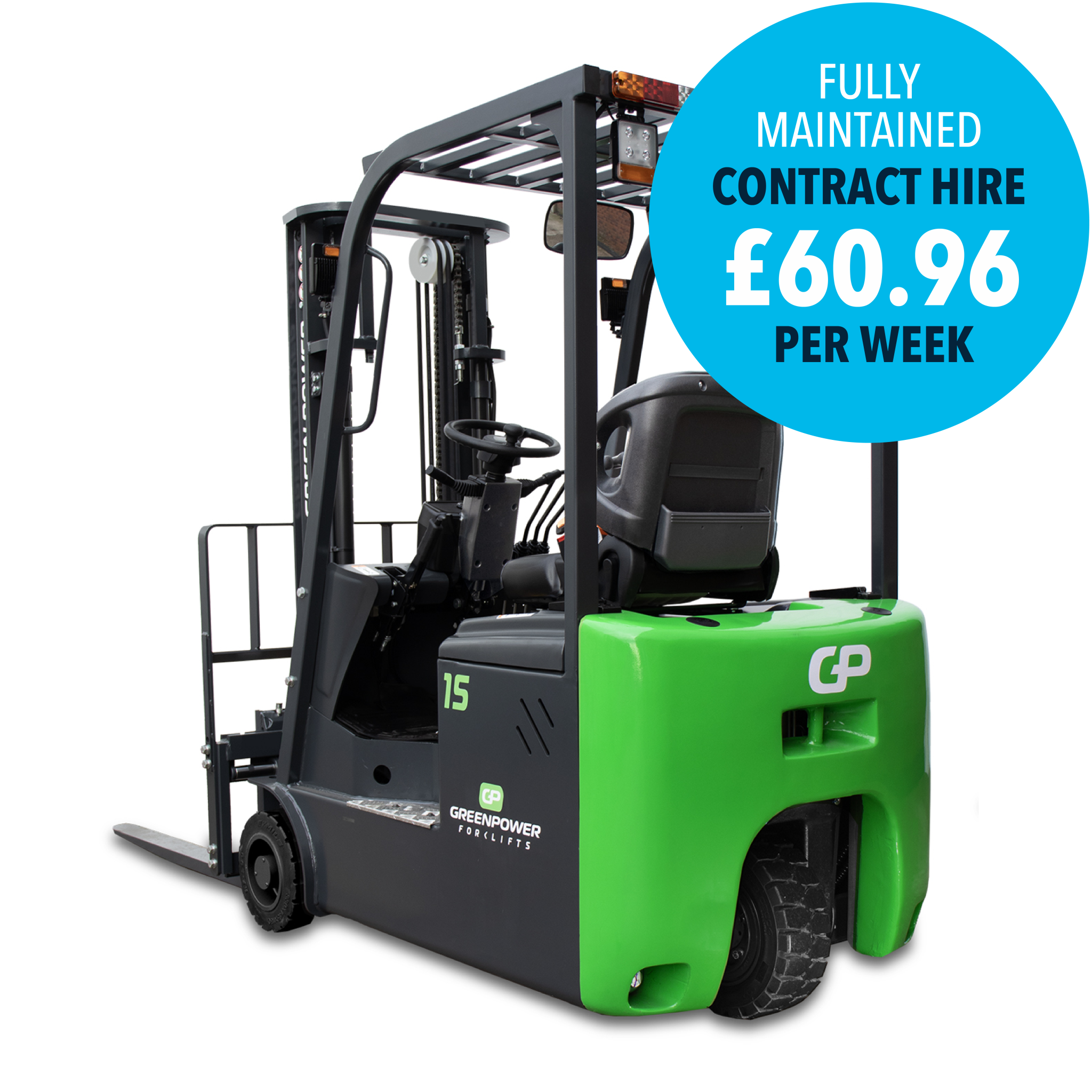 New Greenpower Forklifts - Exclusive to Trucks Direct UK